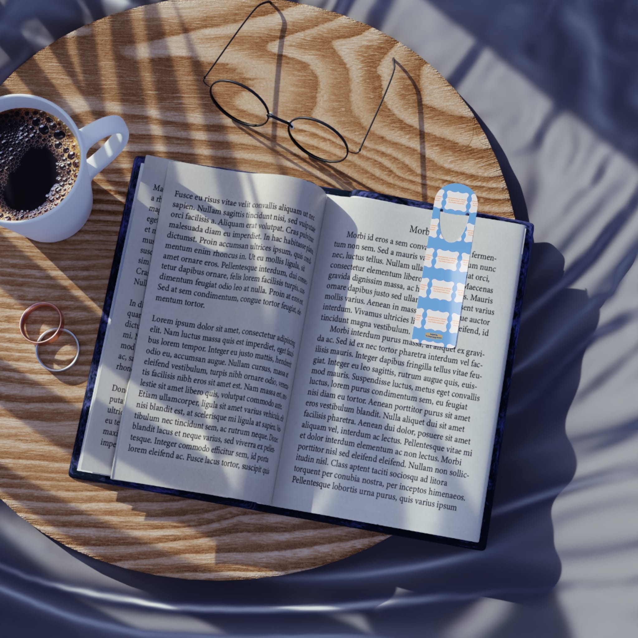 The Mindset Designed | Bookmark Light blue – Continuous Learning