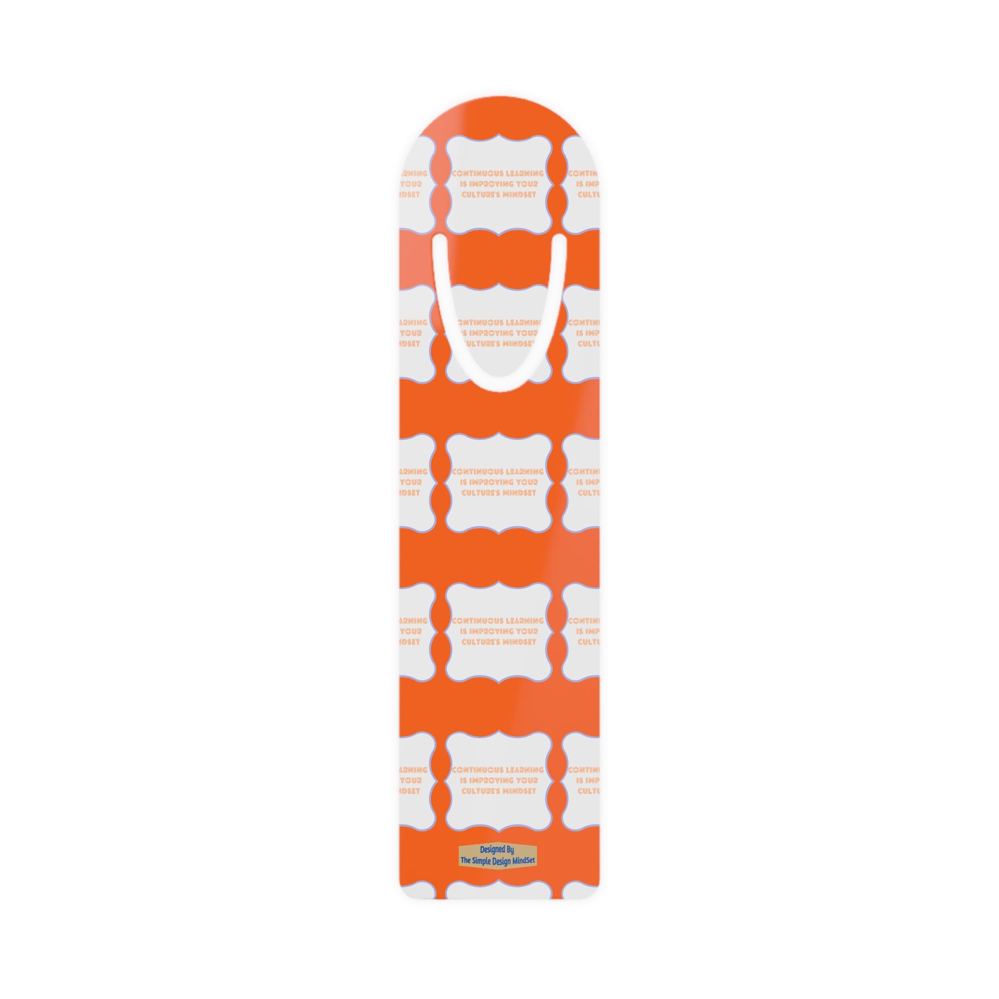 Bookmark Orange – Continuous Learning