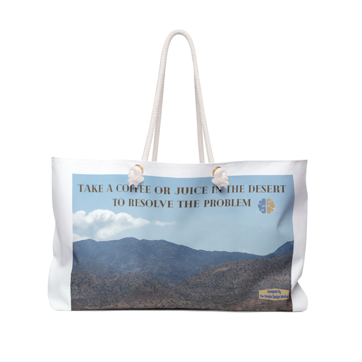 The Mindset Designed | Weekender Bag – TAKE A COFFEE OR JUICE IN THE ...